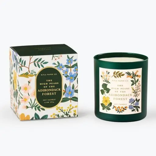Rifle Paper Co. High Peaks of the Adirondack Forest Candle – Wren & Wild